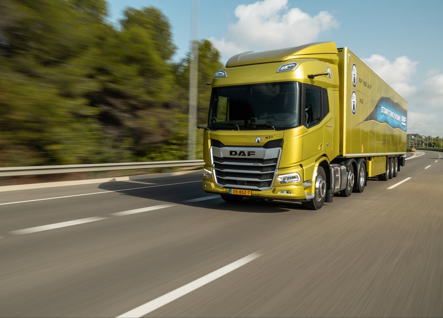 New DAF steered pusher axle for even greater efficiency